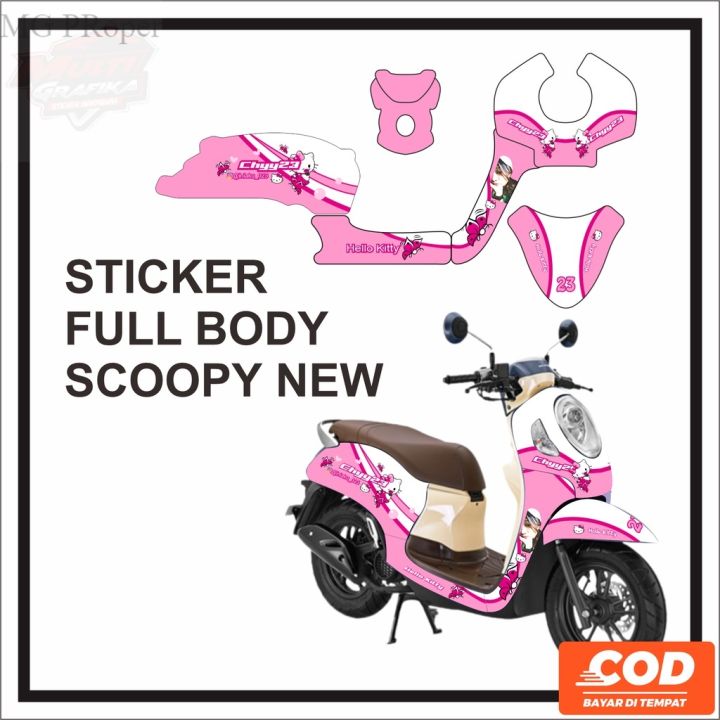 Stiker Scoopy 2020 Full Body hello kitty pink | Lazada Indonesia