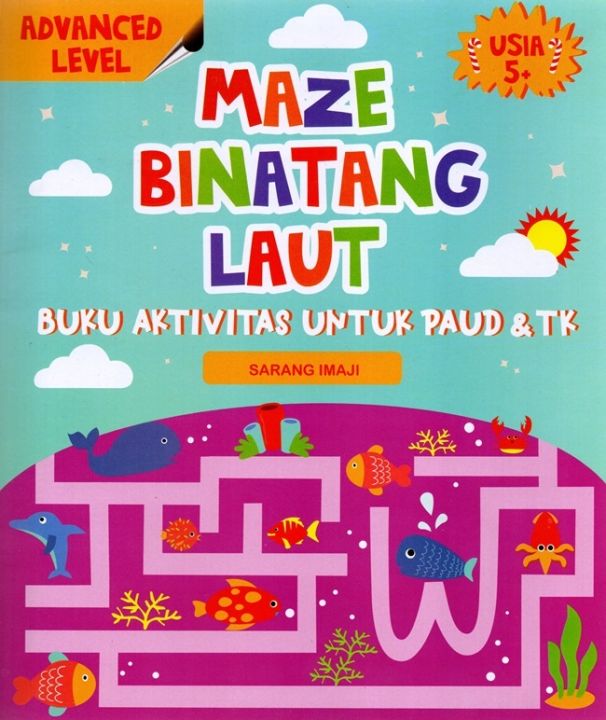 MAZE BINATANG LAUT, BUKU AKTIVITAS UNTUK PAUD & TK | Lazada Indonesia