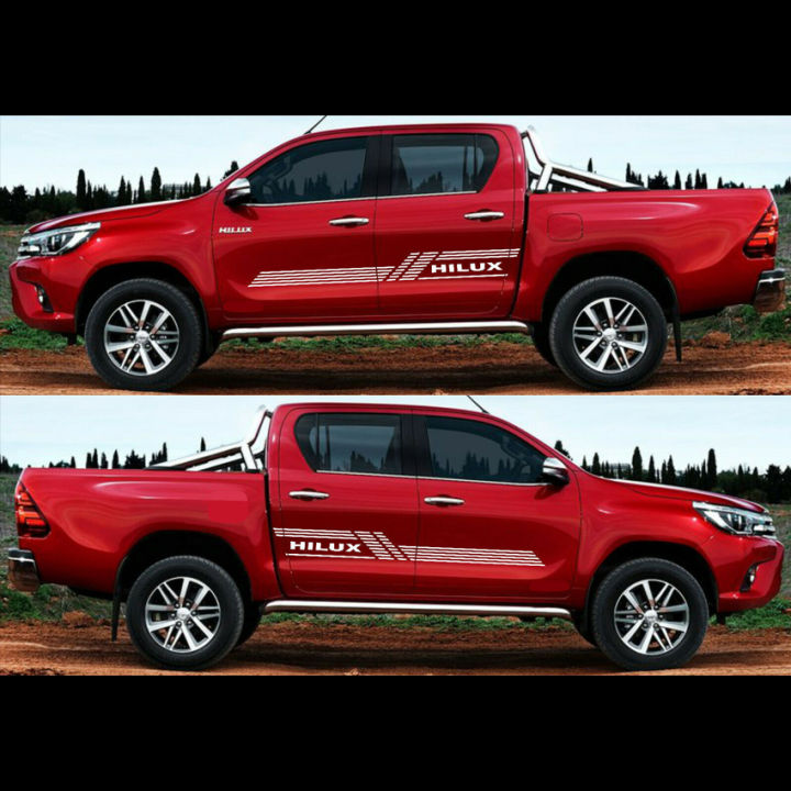 Hilux Sticker Car Side Body Sticker Car Door Decals For Toyota Hilux ...