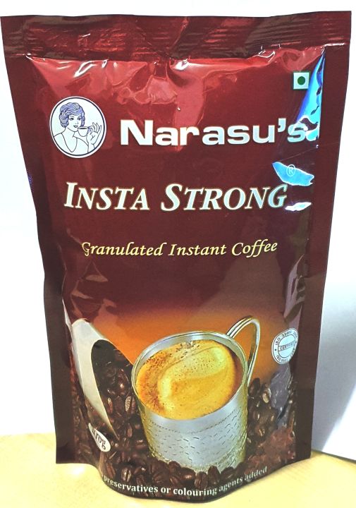Narasu's INSTA STRONG Granulated Instant Coffee 200gm | Lazada