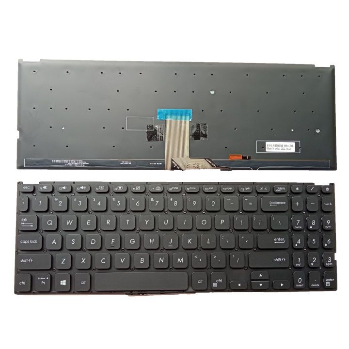 New For Asus VivoBook 15 X512 X512DA X512FA X512UA X512UB Keyboard US ...