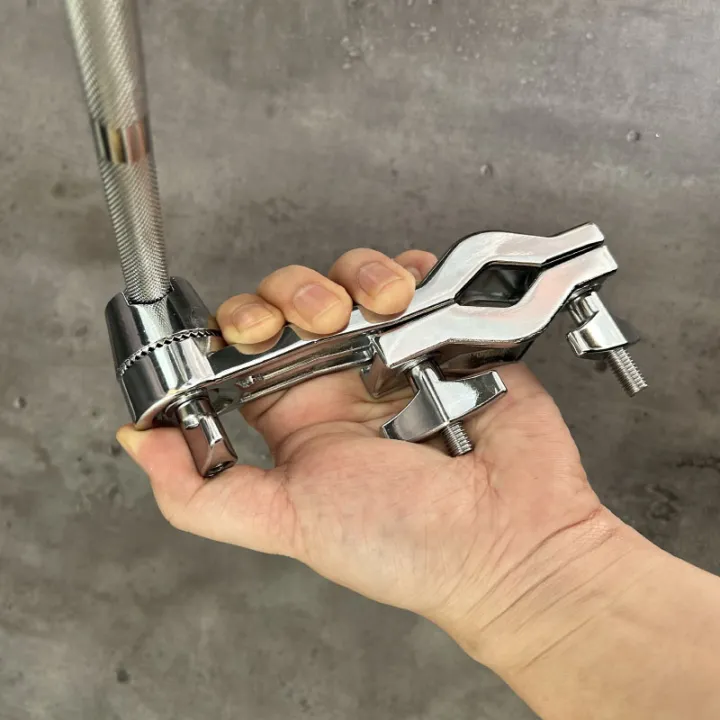Extension clamp for drum accessories, additional bracket, extension ...