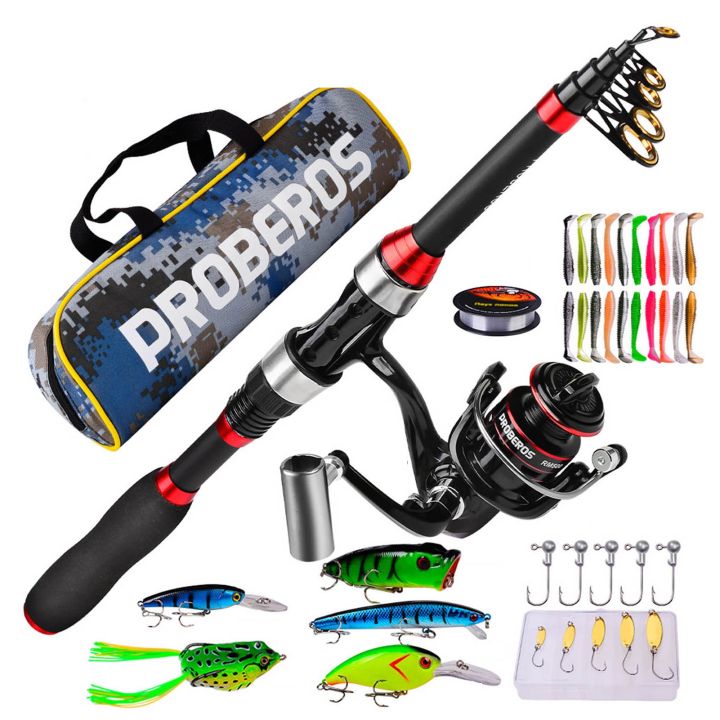 Bensi Fishing Rod Full Kits Anti-scratch Wear-resistant Right/Left ...
