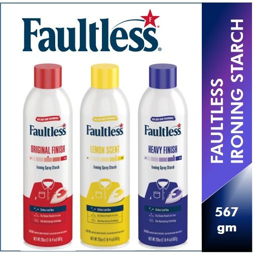 Faultless Premium Ironing Spray Starch, 567g | Lazada Singapore