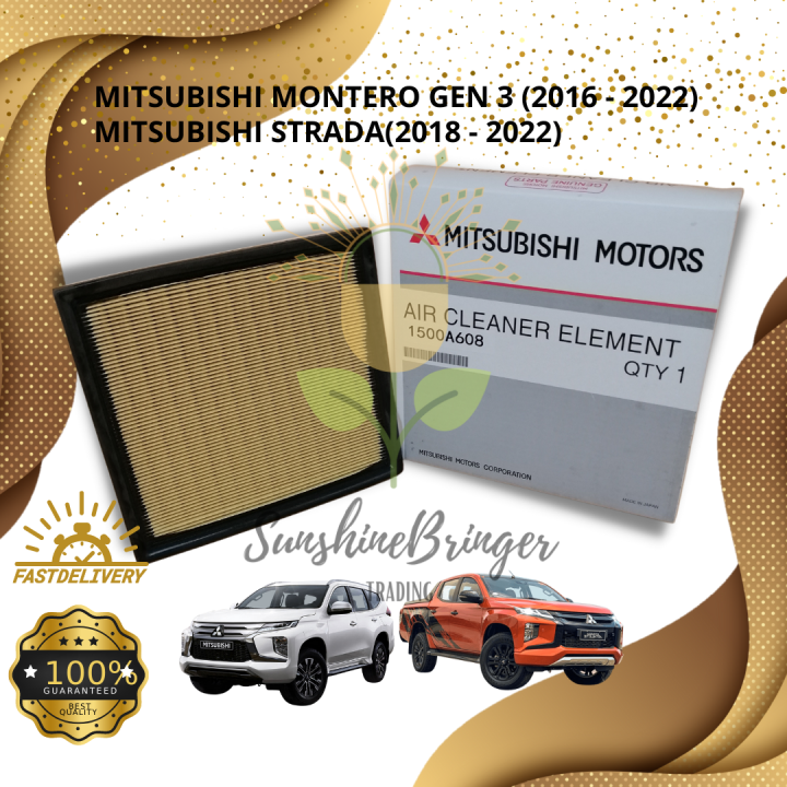 3in1 Combo Filters For Mitsubishi Montero Gen3 (2016 - 2022 ...