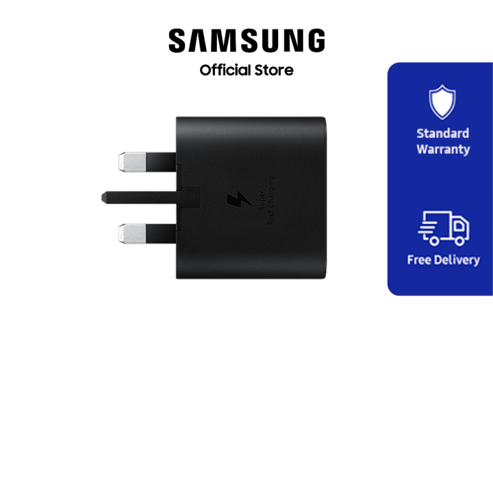 Samsung 25W Power Adapter (USB-C to C) Without Cable | Lazada