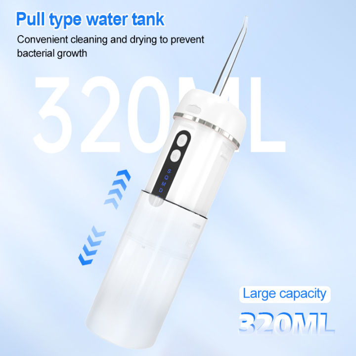 [🇲🇾 Stock] Electric Flosser Portable Oral Irrigator Waterpulse Flosser ...