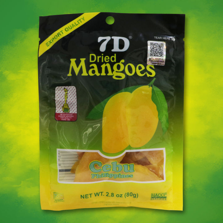 7D Dried Mangoes 80g (10 Packs) | Lazada PH