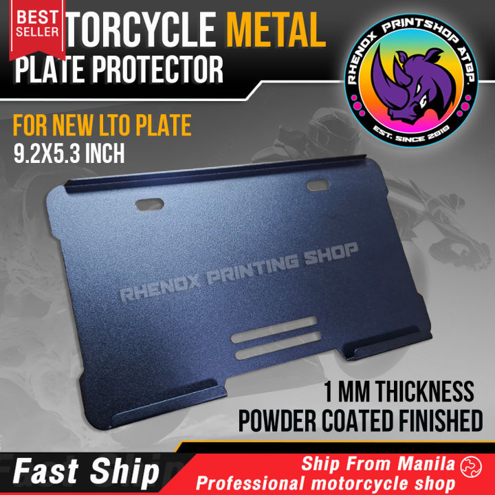 Motorcycle Metal/Stainless Plate Protector COD【Local fast shipping ...
