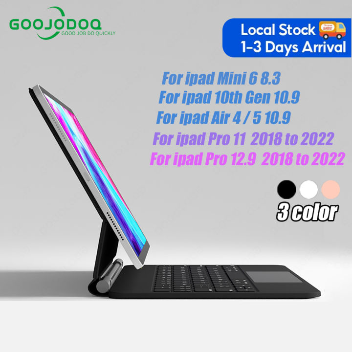 GOOJODOQ Magic Keyboard for Ipad Air 4/5 Pro 11 12.9 10th Gen Mini6 ... GOOJODOQ Magic Keyboard for Ipad Air 4/5 Pro 11 12.9 10th Gen Mini6 ...