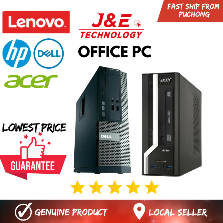 HP LENOVO ACER DELL i3 i5 i7 OFFICE REFURBISHED USED PC STUDENT ...
