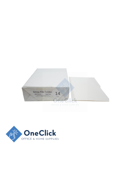Ginza White Folder Pack 10's (Short/Long) | Lazada PH