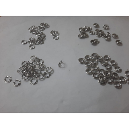 Kancing Jepret Cetet Kancing Jaket Dompet Brass Snap Button Anti Karat ...