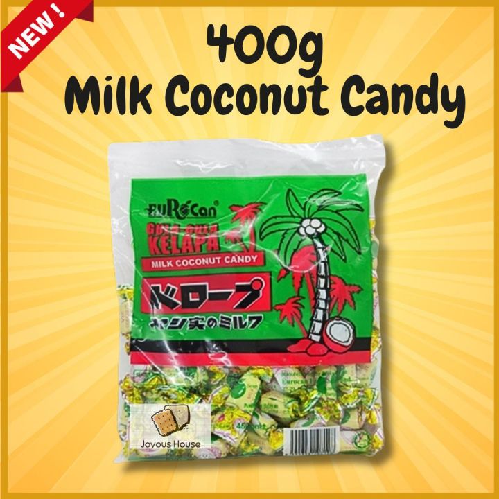 【Makanan Ringan】 Gula Kelapa Tradisional Milk Coconut Candy 400G | Lazada