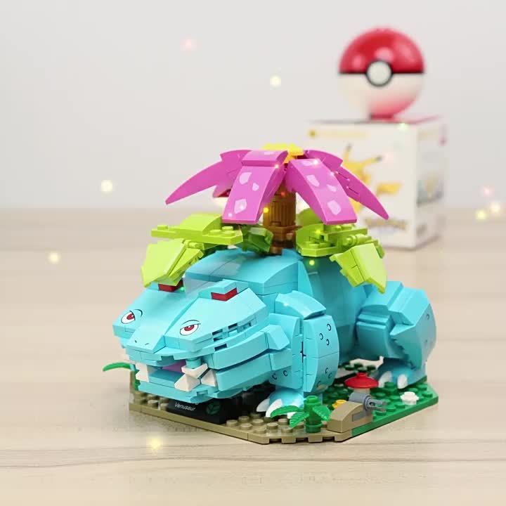 Enlightenment Building Blocks Pokemon Assembled Toys Super Dream B0111 Pikachu B0107 Venusaur ...