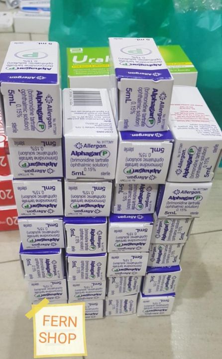 Alphagan P (Brimonidine Tartrate Ophthalmic Solution) 0.15% 5ml Obat ...