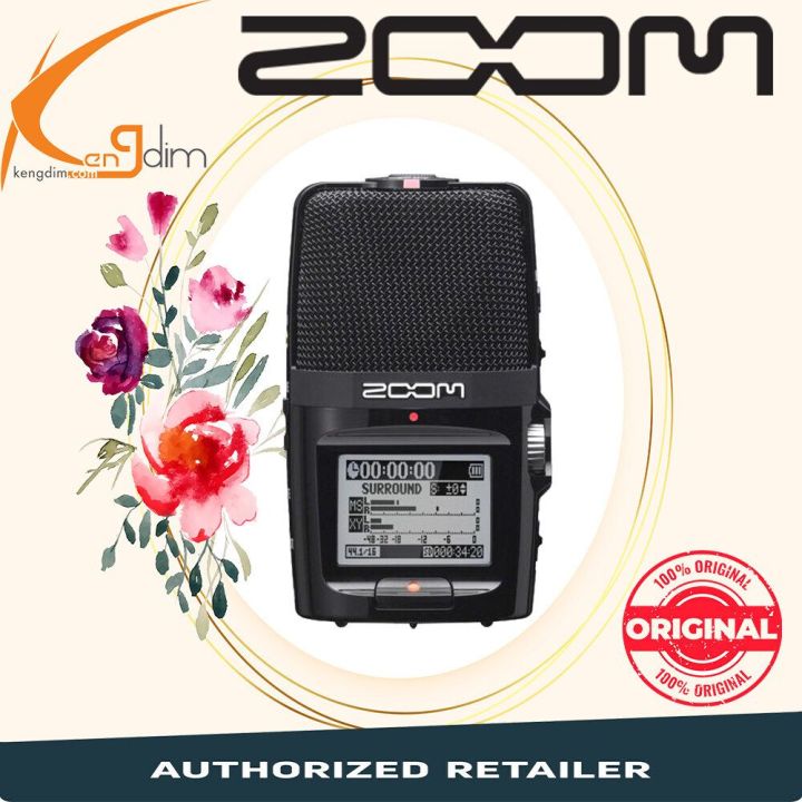 Zoom H2n / H-2n Handy Recorder Portable Digital Audio Recorder | Lazada