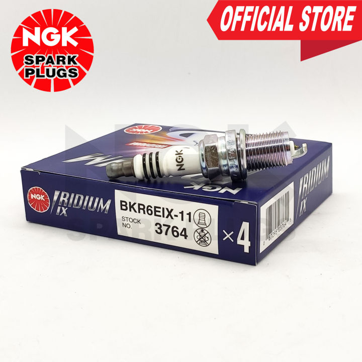 NGK BKR6EIX-11 Iridium IX Spark Plug Set of 4 | Lazada PH