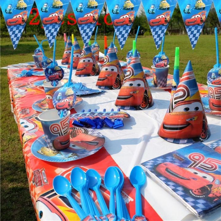 CARS lightning McQueen party Theme | Lazada
