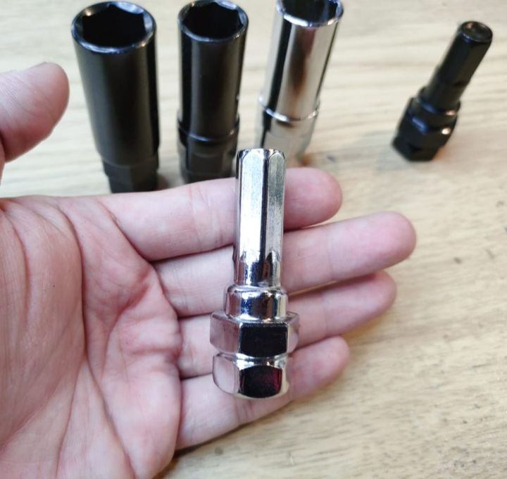 ALLEN KEY SPORT RIM NUT OPENER (CHROME) Wheel Nut Steel Opener SPECIAL ...