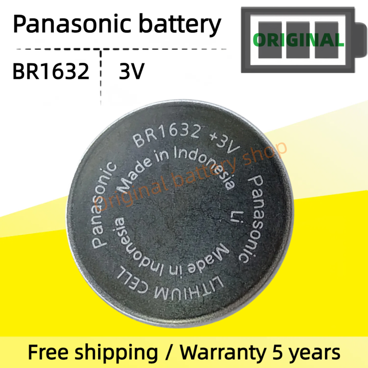 Panasonic BR1632 battery high temperature resistant automotive external ...