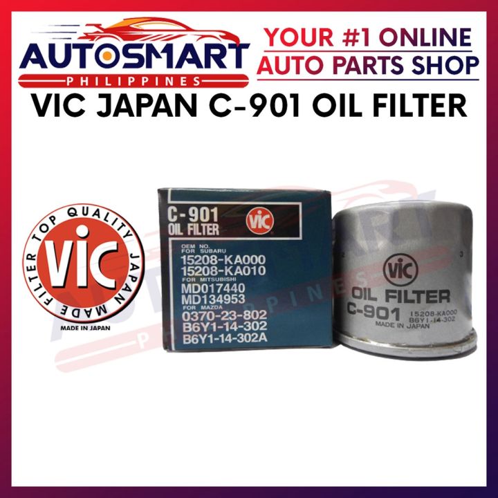 Vic Japan C-901 Genuine Oil Filter | Lazada PH
