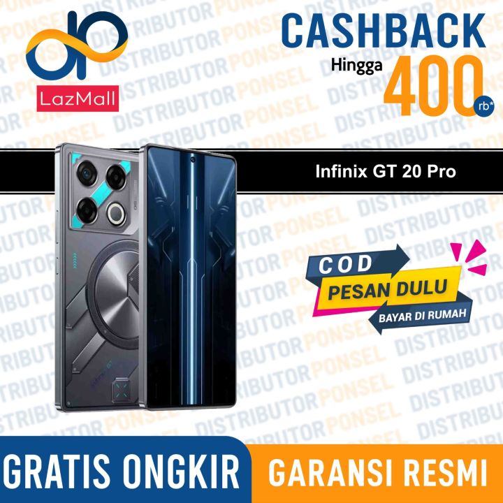 Infinix GT 20 Pro 5G 12/256 GB 8/256 GB Garansi Resmi Not | Lazada Indonesia