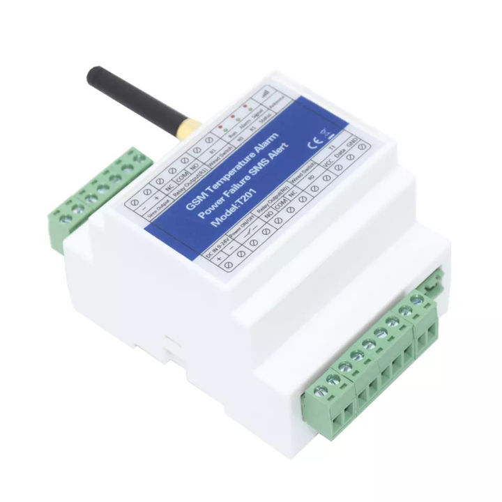 GSM Remote Relay Switch Access Controller T201 GSM Temperature Alarm 2G ...