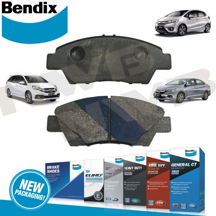 Bendix Brake Pads Front Set for Honda City, Jazz and Mobilio 2009-2022 (DB1991) | Lazada PH
