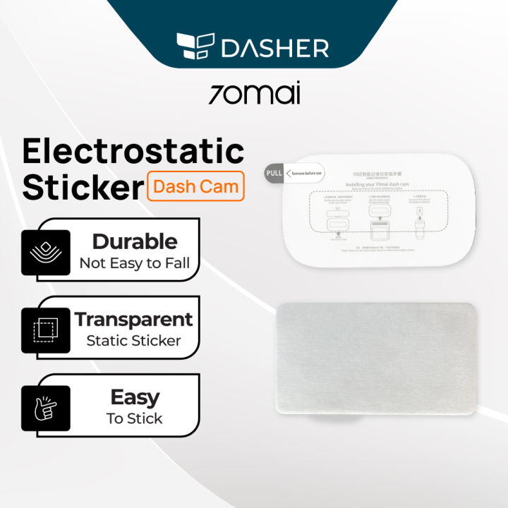 70mai Dashcam Electrostatic Sticker | Electrostatic Film Heat Resistant ...