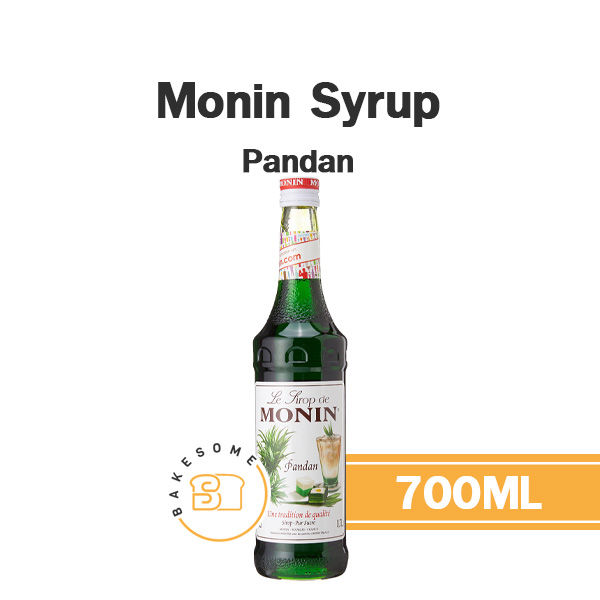 Monin Syrup Pandan โมนิน ไซรัป ใบเตย โมแนง ไซรัป น้ำเชื่อม โมนิน 700ML ...