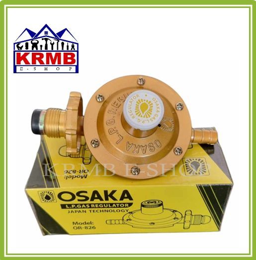 OSAKA LPG GAS REGULATOR OR-826 JAPAN TECHNOLOGY (per piece) | Lazada PH