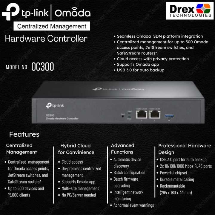 TP-LINK OC300 Omada Hardware Controller | Lazada PH