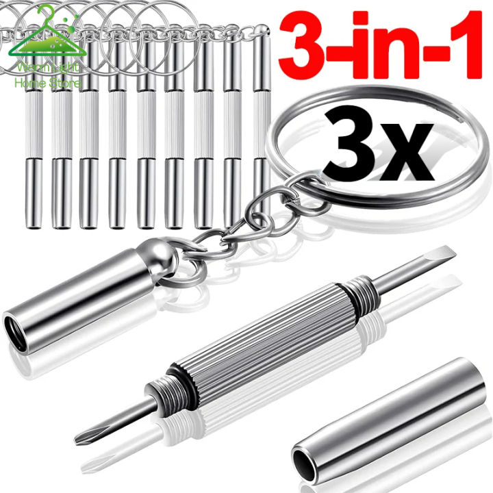 [Sell at a Loss] Portable 3 In 1 Screwdriver Eyeglass Sunglass Watch ...