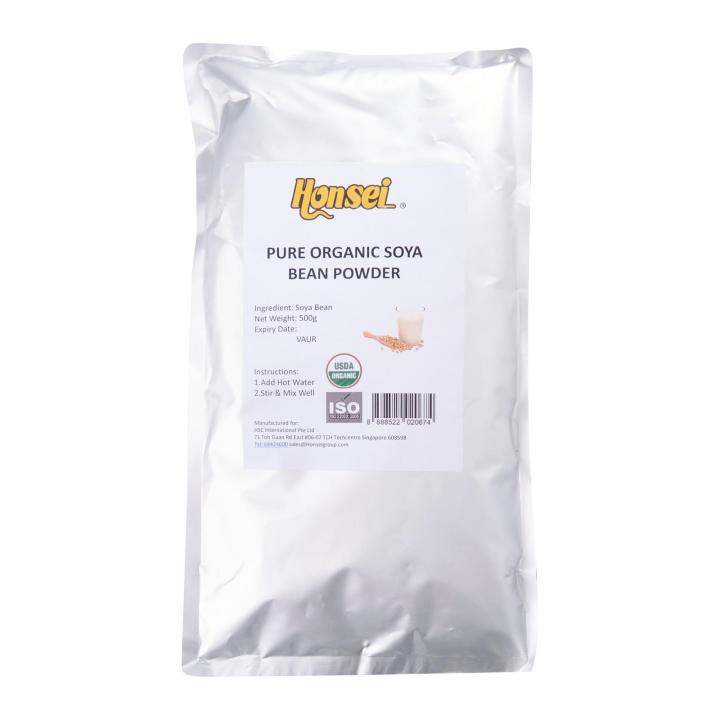 Honsei Pure Organic Soya Bean Unsweetened Powder | Lazada Singapore