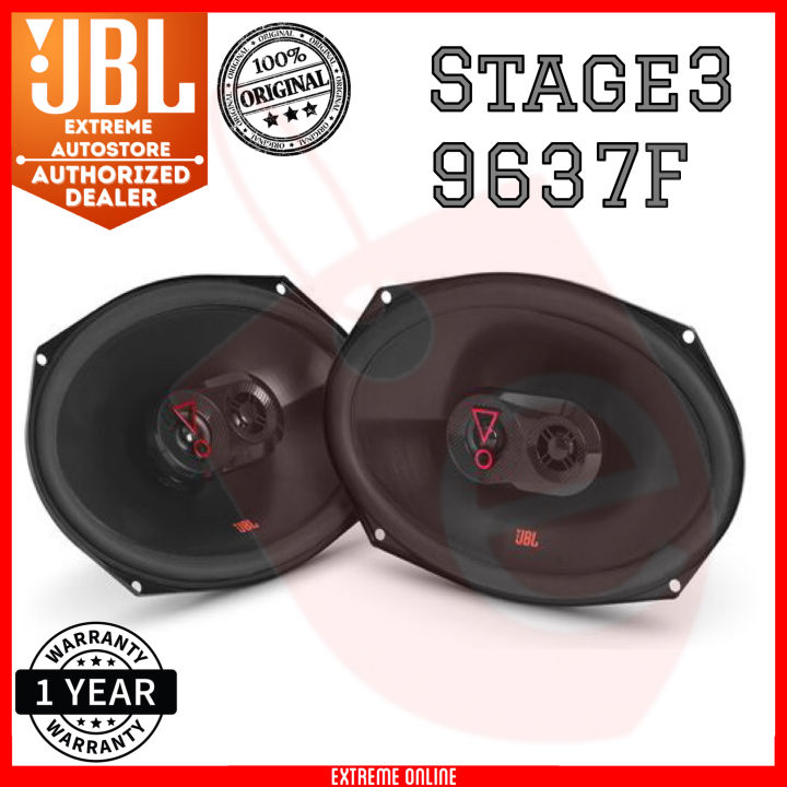 JBL Stage3 9637F 6"x9"(152mmx230mm) 3-Way Car Speaker (without grille ...