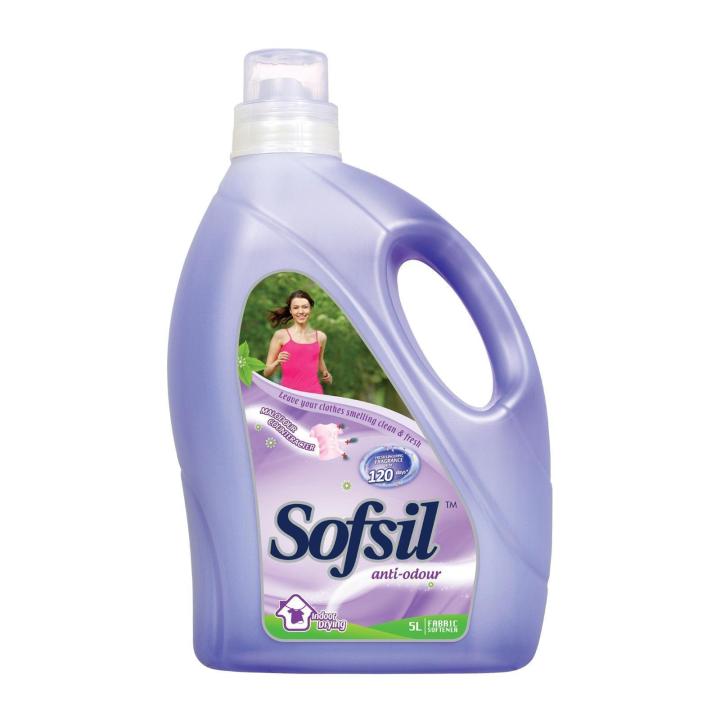 Sofsil Anti-Odour Fabric Softener 5L | Lazada Singapore