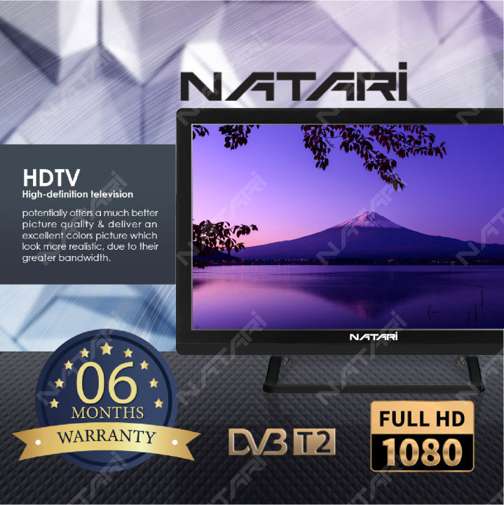 Natari Digital Led TV 24 inch Full HD LED TV (DVB-T2) Built-in MYTV ...