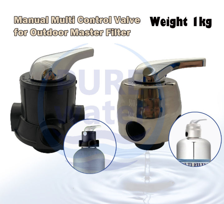 Manual Multi Control Valve Back Wash Valve MCV Valve for Water Filter ...