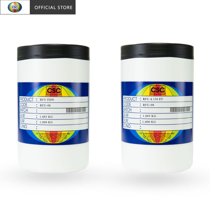 CSC Low Solid Water-based Silkscreen Printing Ink RFU - P200 NF / A 150 ...