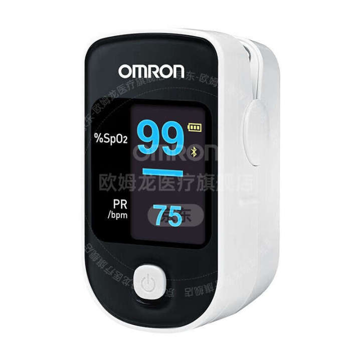 OMRON clip finger pulse oximeter medical blood oxygen detector ...