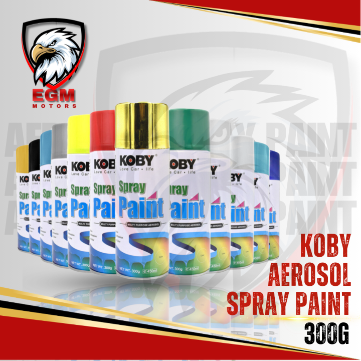 [EGM MOTORCYCLE] Aerosol Koby Spray Paint Multi Purpose Home and ...