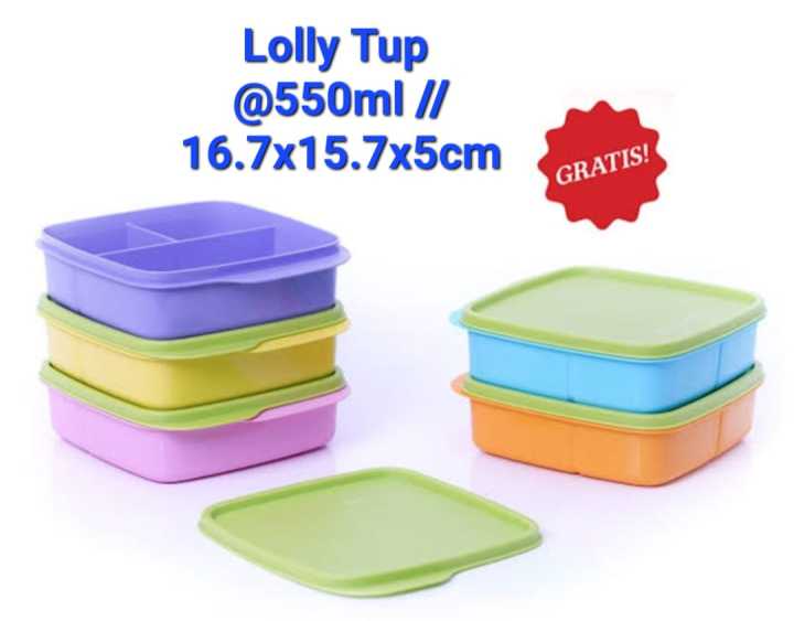 Tupperware Lolly Tup , Tempat bekal | Lazada Indonesia