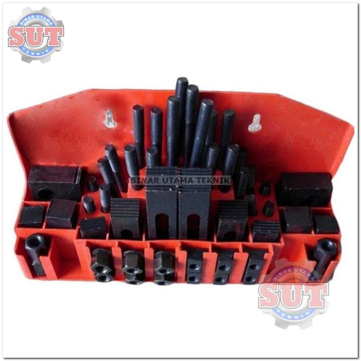 Clamp Set 12 | Clamping Kit | Jepit Clamping Set | Klem Milling ...