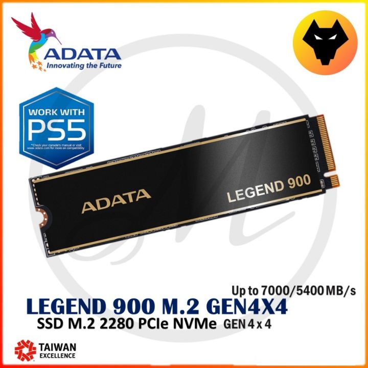 ADATA SSD M.2 Gen4 LEGEND 900 NVMe PCIe Gen 4x4 M.2 2280 SSD (512GB/1TB ...