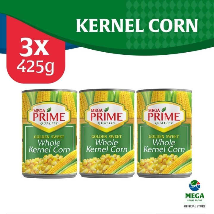 Mega Prime Kernel Corn 425g By 3's | Lazada PH