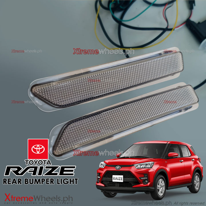 Toyota Raize 2022-2024 Front Bumper DRL Led Light Fof Fog Light white and Yellow ( YE066 ...