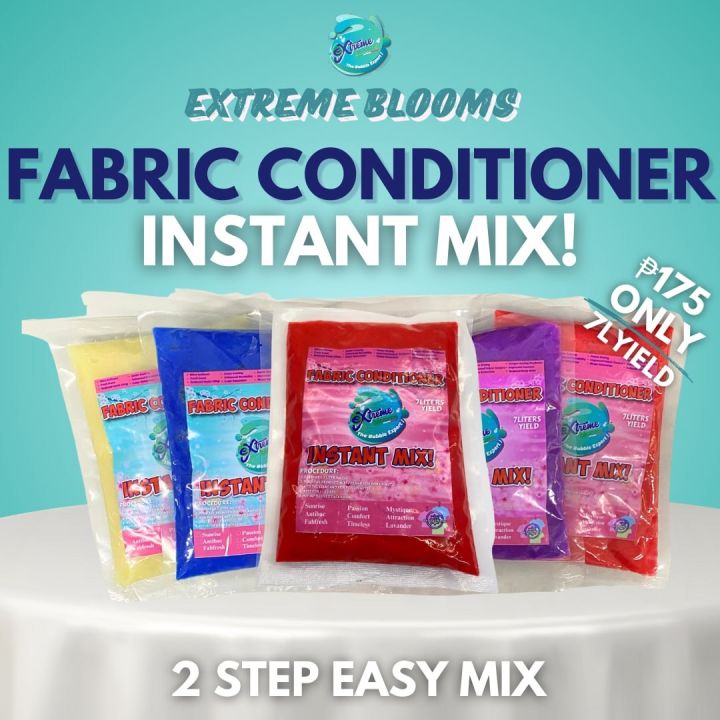 EXTREME BLOOMS - FABRIC CONDITIONER INSTANT MIX (2 EASY STEP MIX ...