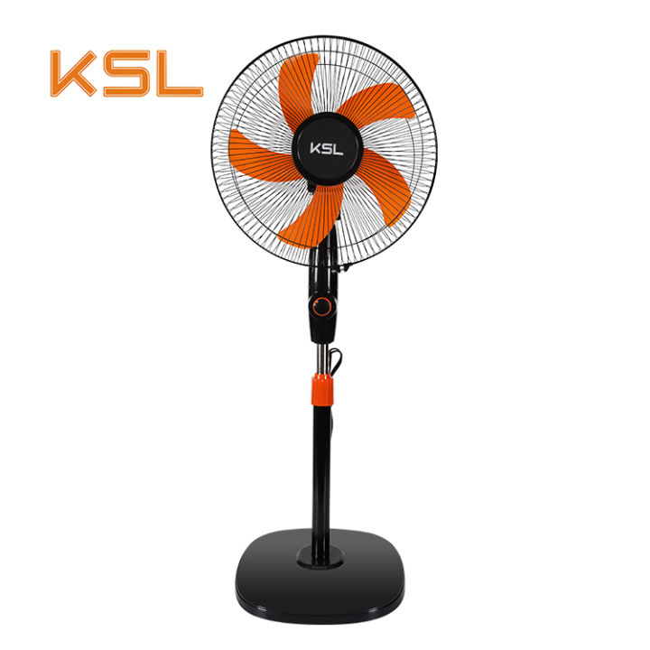 KSL 16 Inch AC Electric Fan with Stand Household 220V Electric 5 Blade ...