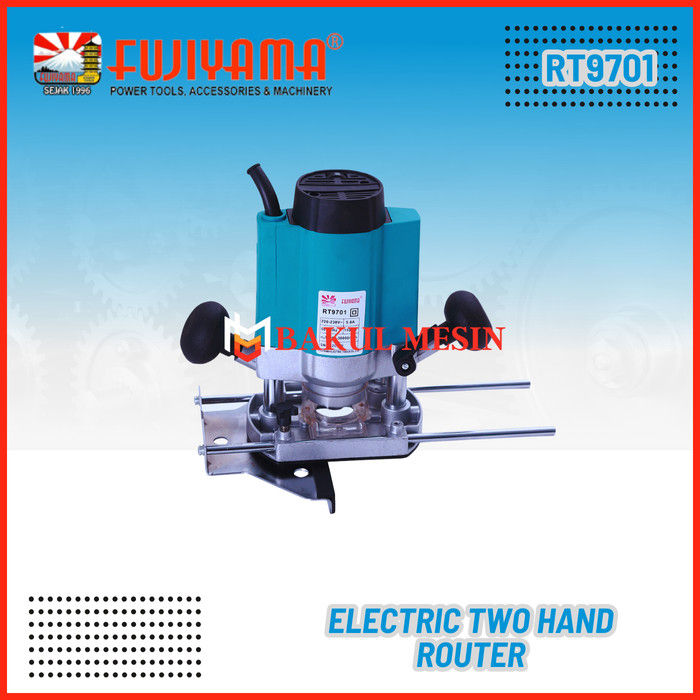 PROMO- ROUTER TRIMMER BESAR TWO HAND RT 9701 FUJIYAMA RT9701 MESIN ...